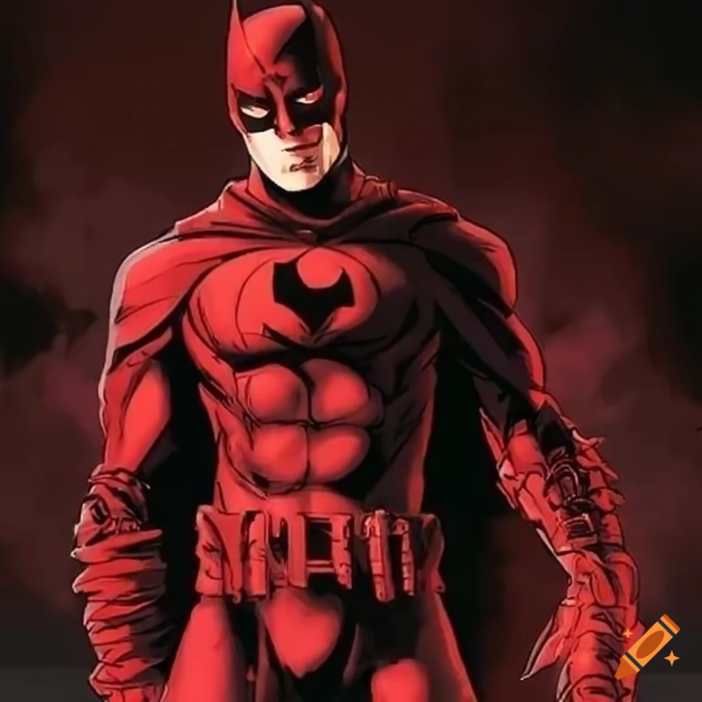 Unique combination of batman and daredevil characters on Craiyon