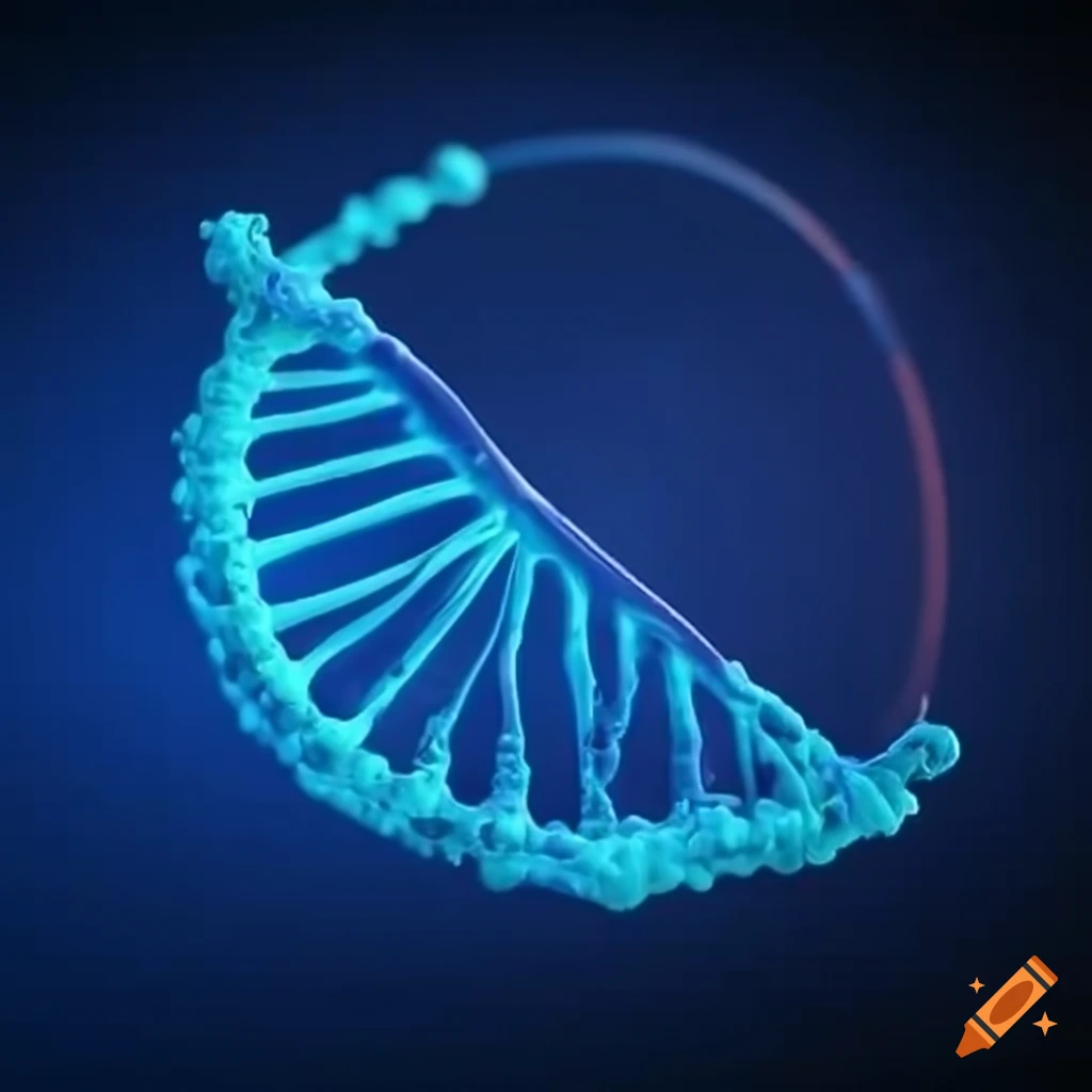 Storing data with dna on Craiyon