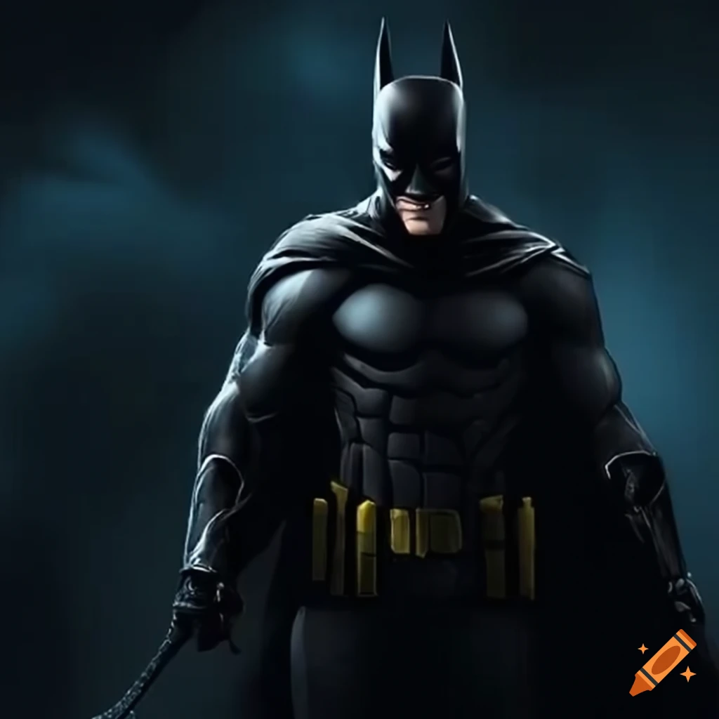 Angry batman on Craiyon