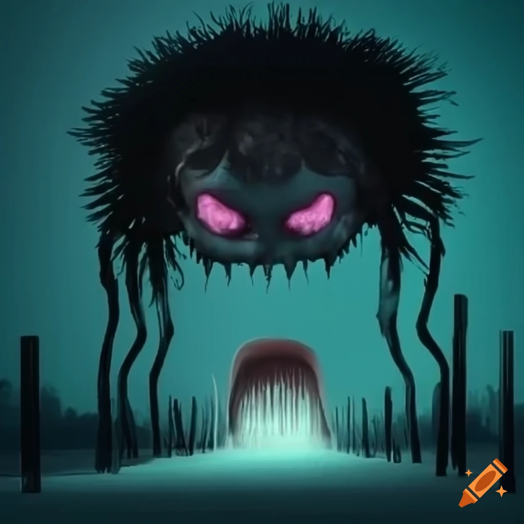 3d trevor henderson art on Craiyon