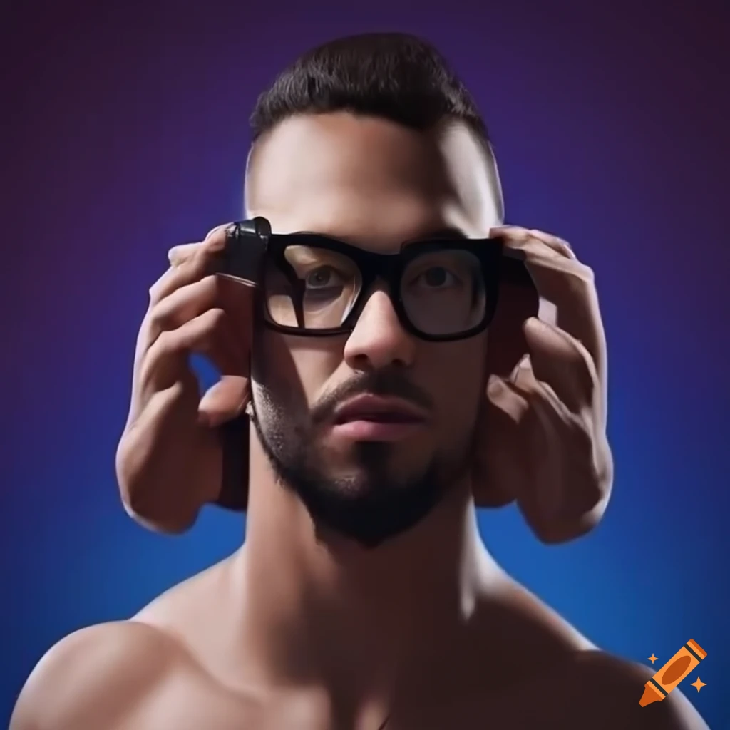 Dynamic character illustration with expressive muscles and bold ...