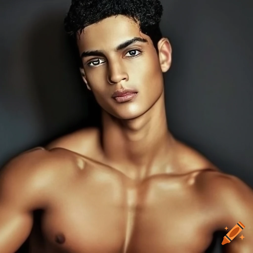 Male Model Of Diverse Ethnic Descent On Craiyon