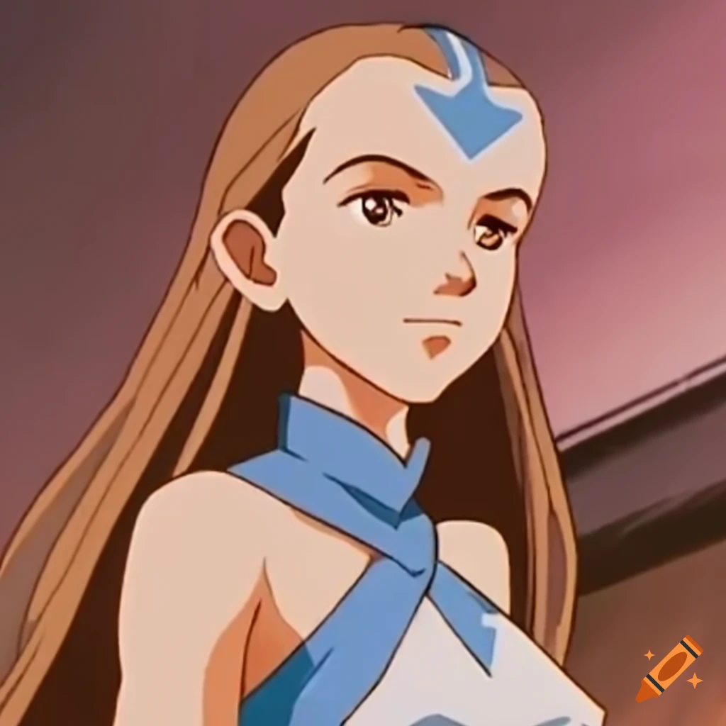 Anime ova character with long brown hair and brown eyes on Craiyon