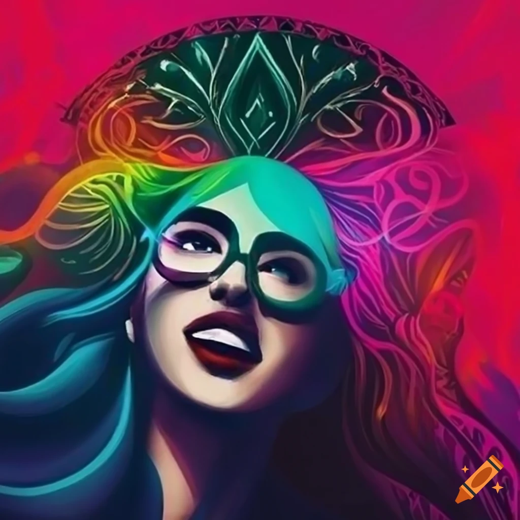 Dynamic character illustration with expressive muscles and bold visuals ...