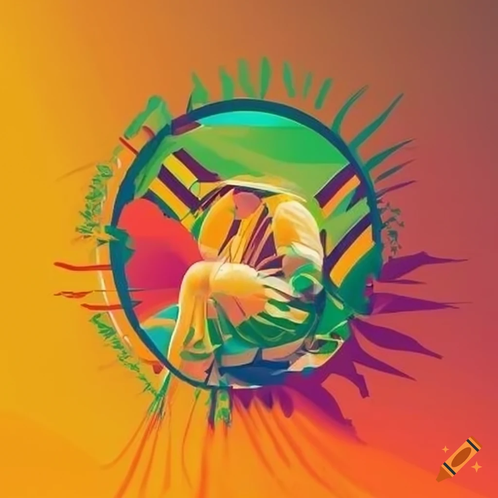 Vibrant and fresh logo for an agri-expo with modern farming elements on ...
