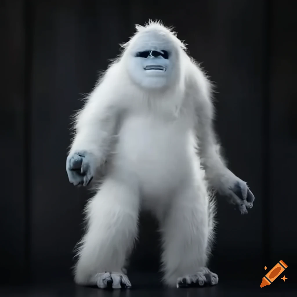 Dancing yeti on Craiyon