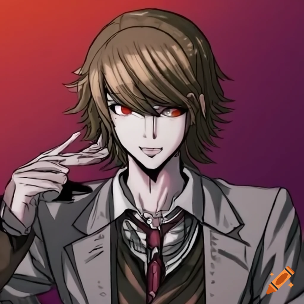 Light yagami in danganronpa style on Craiyon