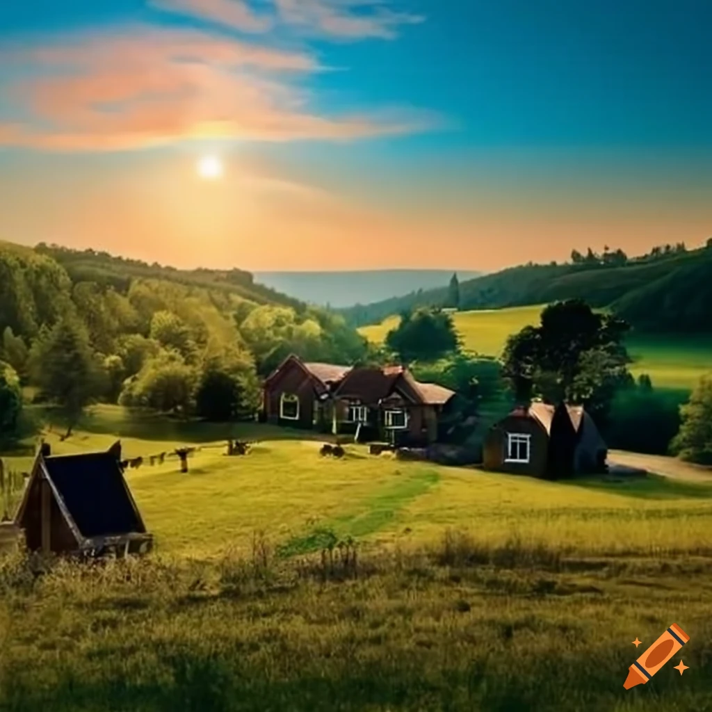 Rural place on Craiyon