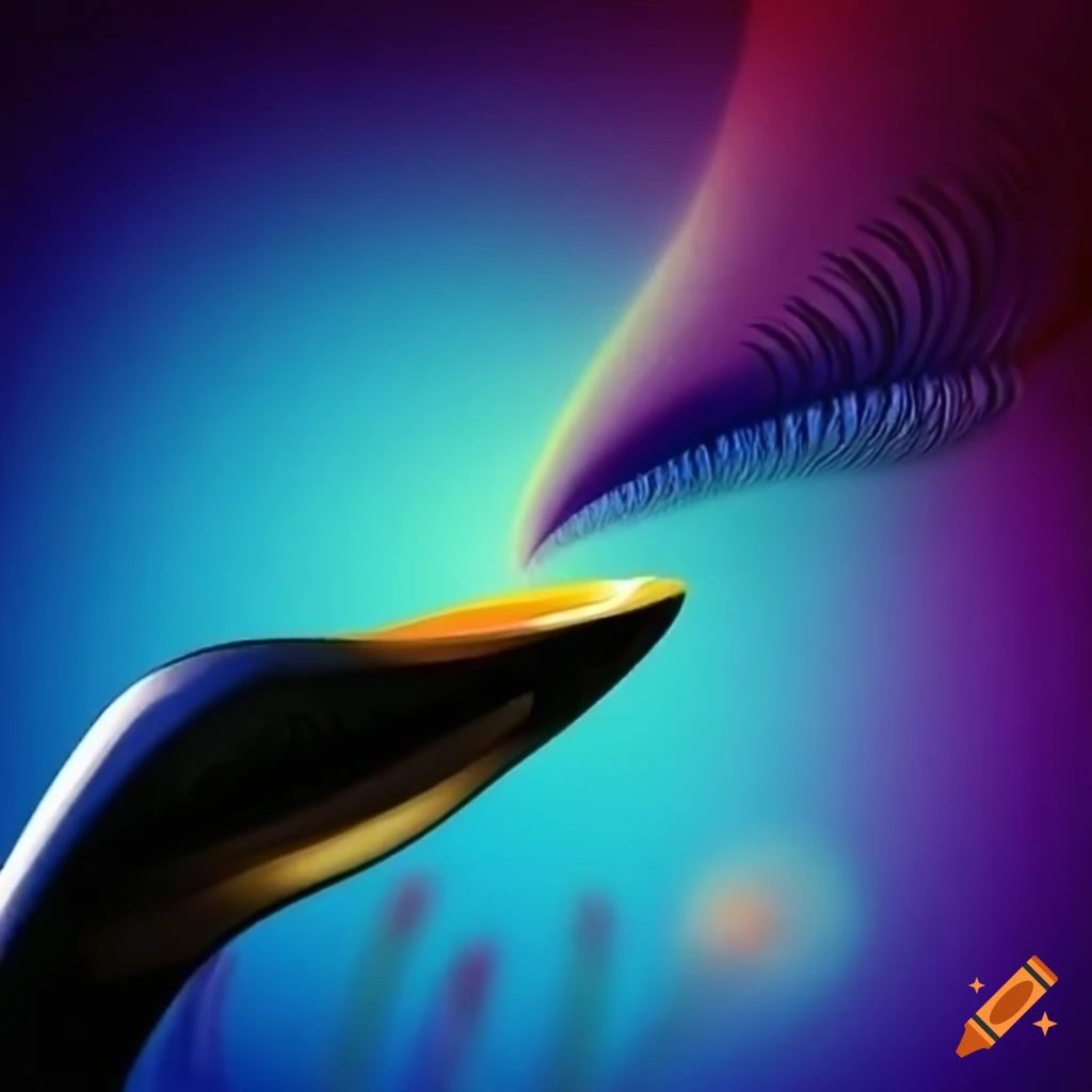 Closeup view on Craiyon