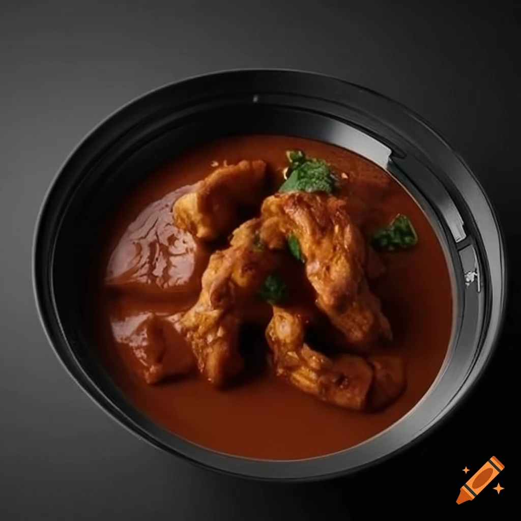 Vindaloo dish on Craiyon