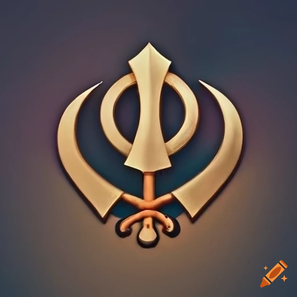 Khanda symbol on Craiyon