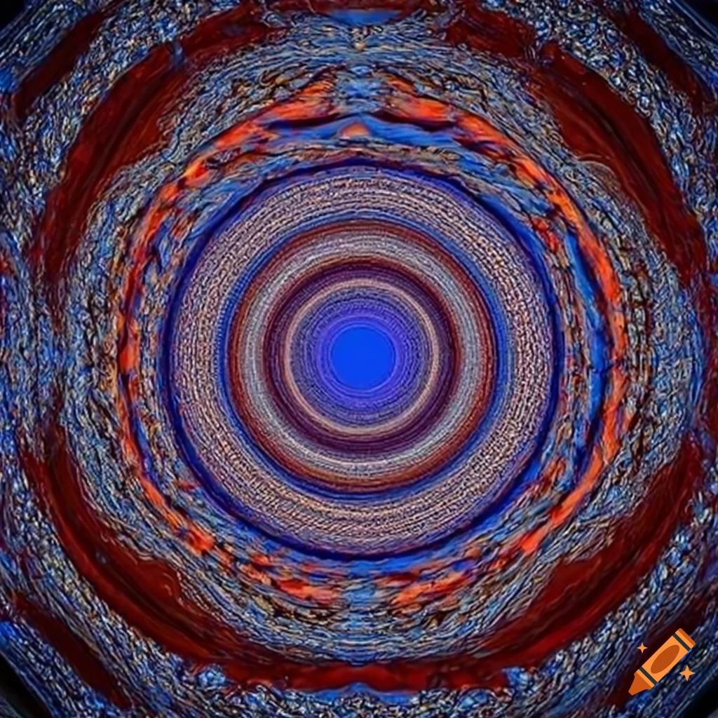 3d abstract sphere unraveling into intricate patterns on Craiyon