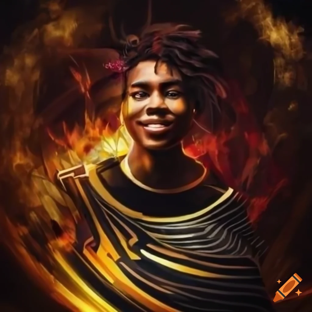 Dynamic character illustration with expressive muscles and bold visuals ...