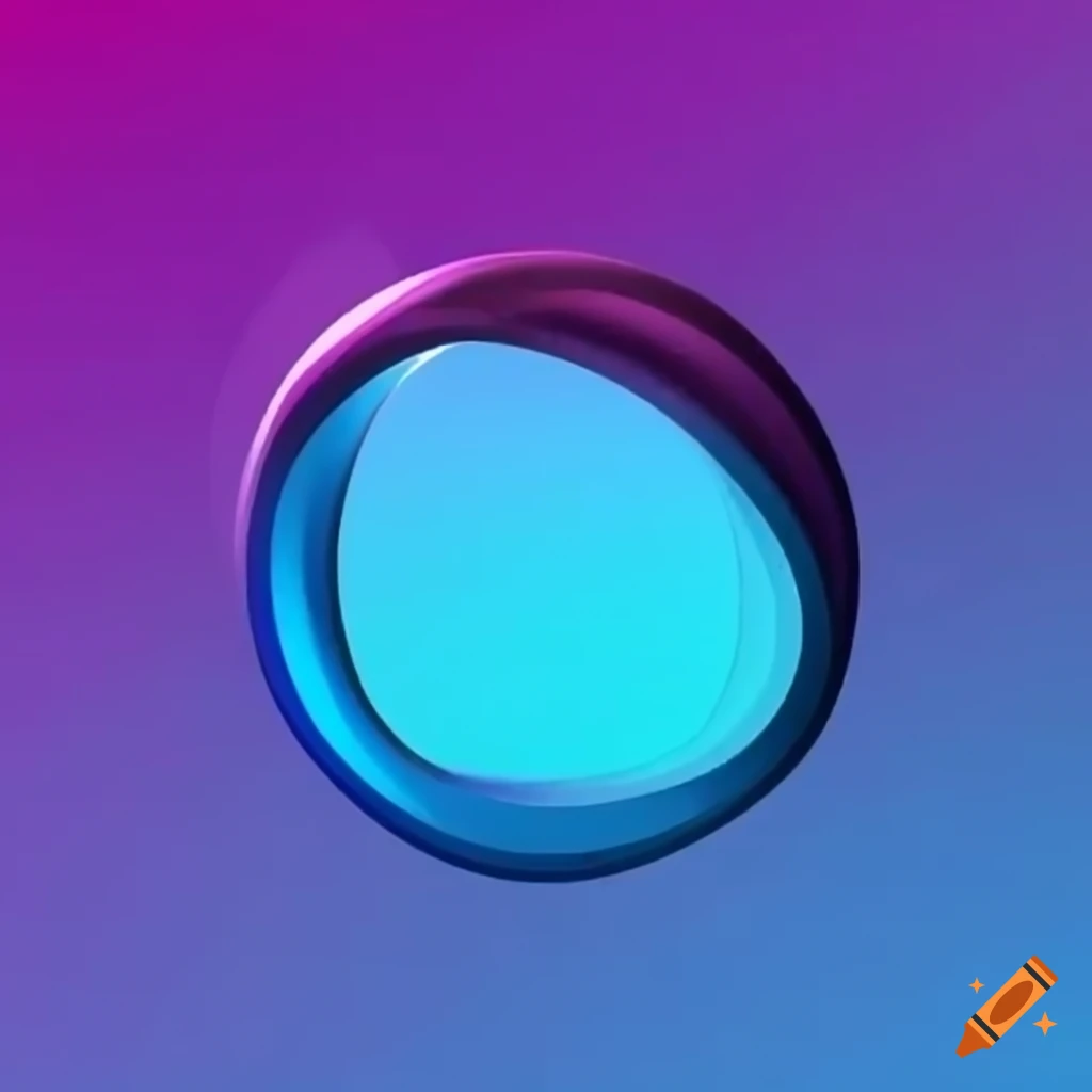 Cartoony blue and purple logo with text VX and Vyvidex on Craiyon