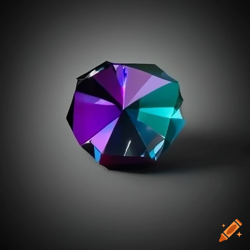 Corrupted diamonds on Craiyon