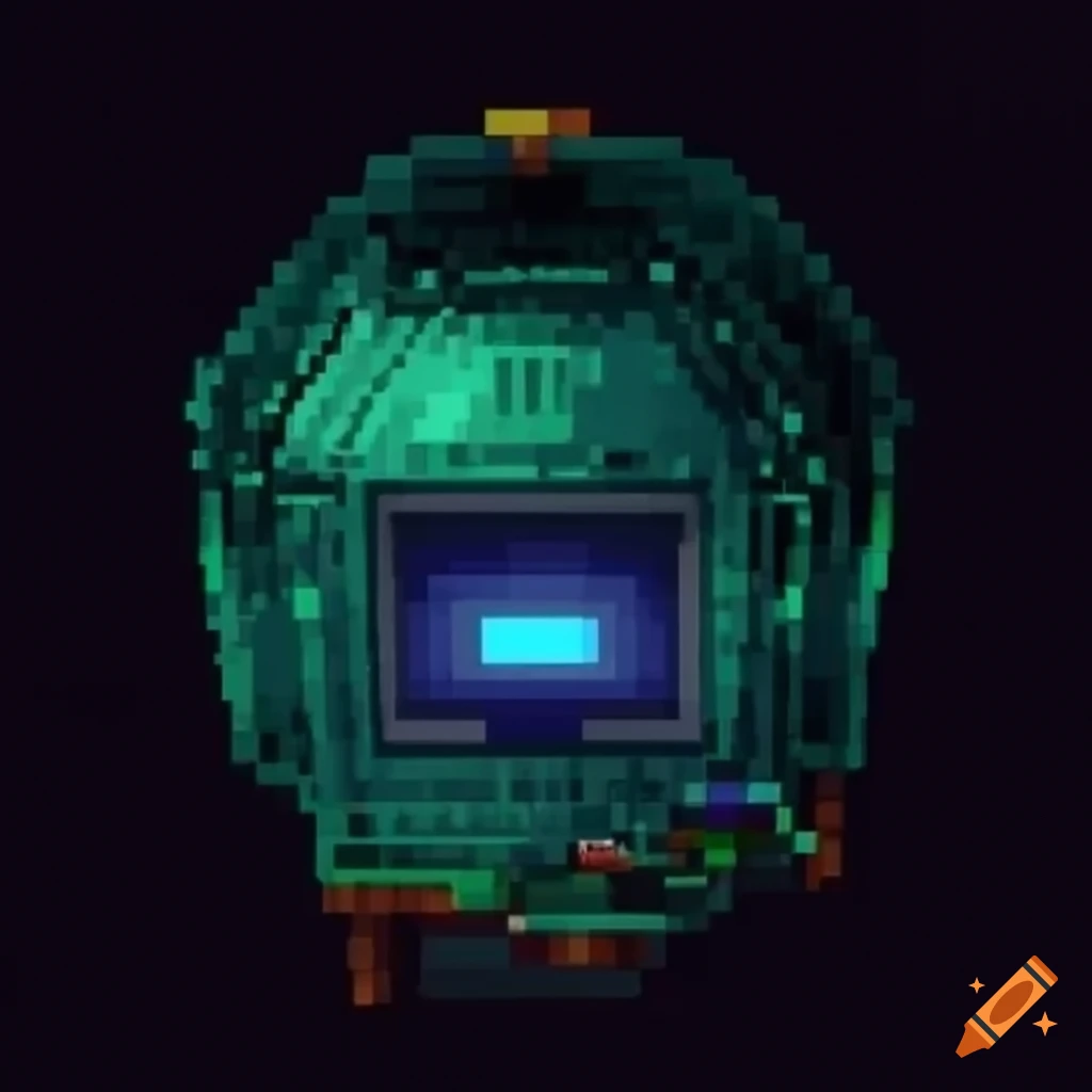 Pixel engine on Craiyon