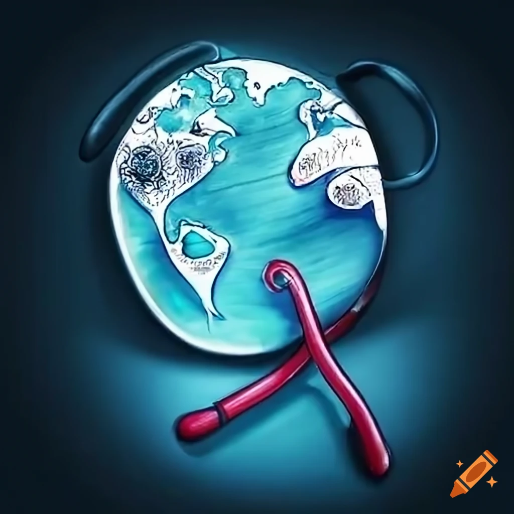 World health organisation logo on Craiyon