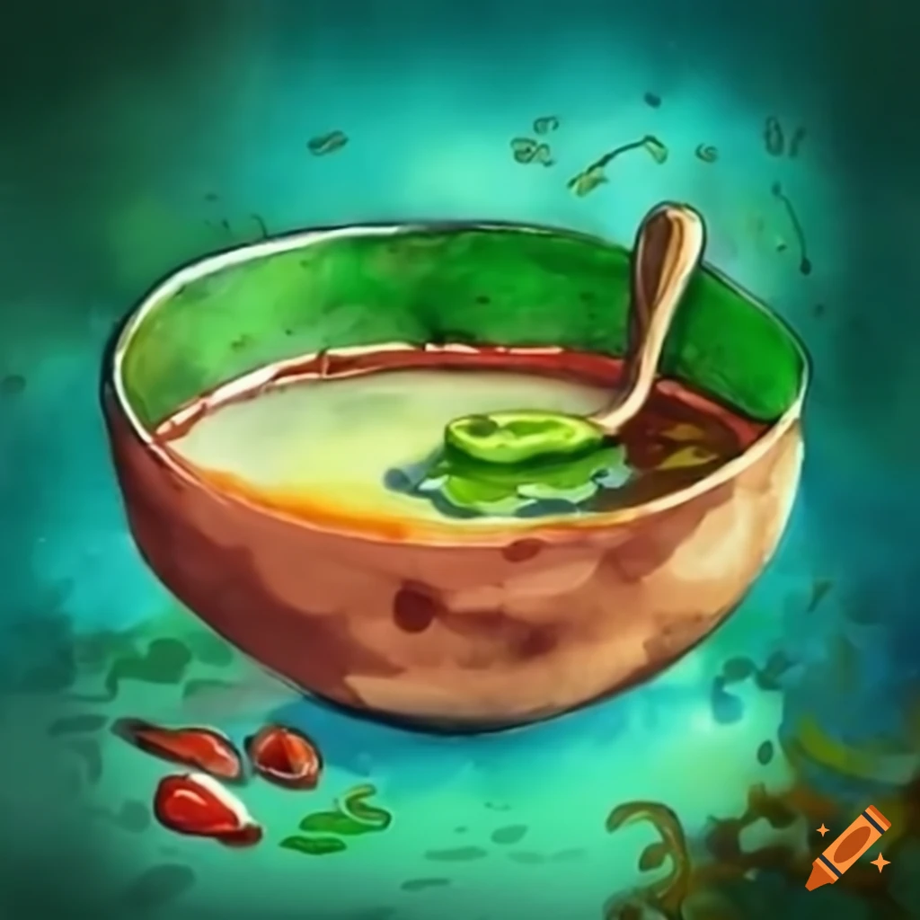 Frog soup on Craiyon