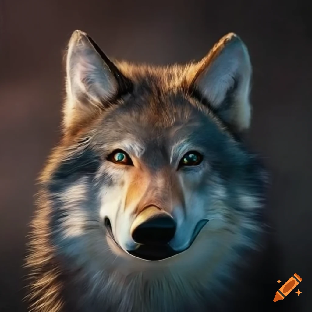 Wolf mask on Craiyon