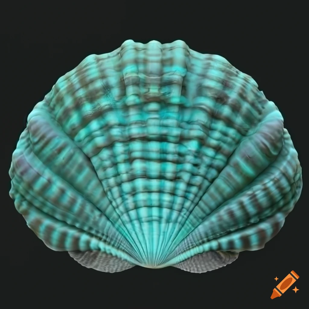 Sea shell uv modeling texture on Craiyon