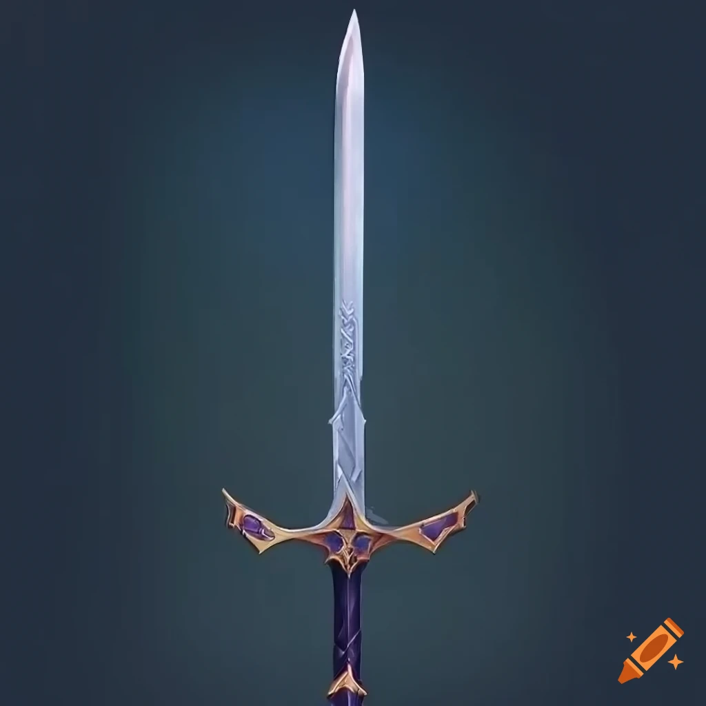 Epic magic longsword on Craiyon