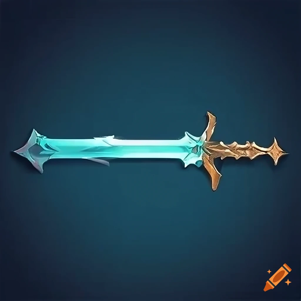 Epic magic longsword on Craiyon