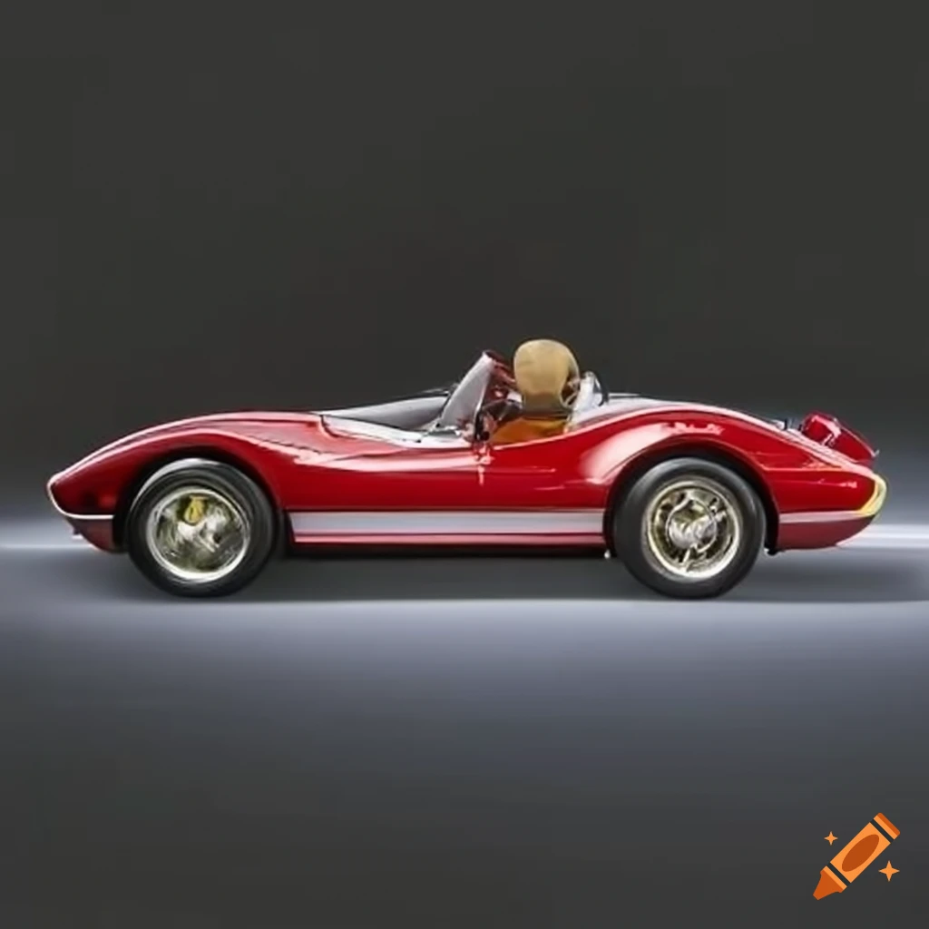 Ferrari monza roadster race car on Craiyon