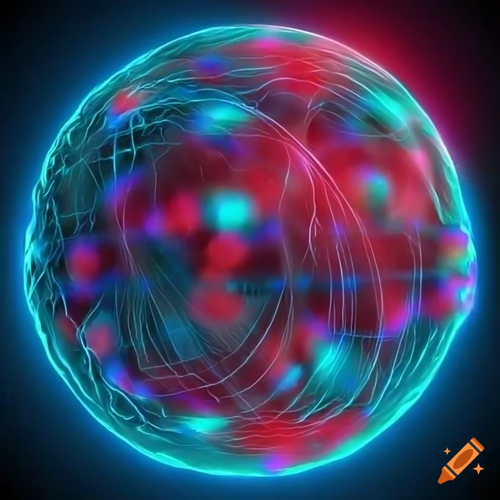 Visual representation of the fundamental physical constant alpha on Craiyon