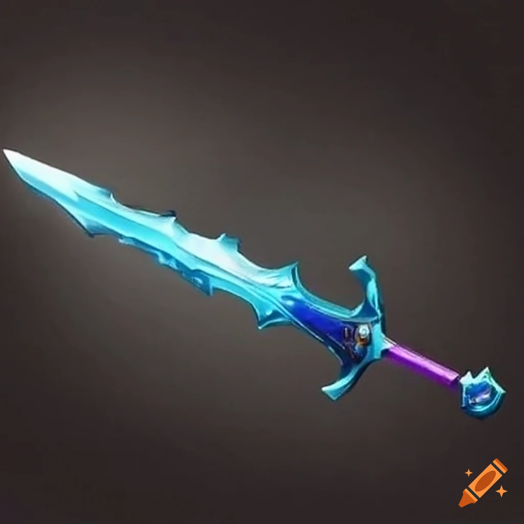 Epic magic longsword on Craiyon
