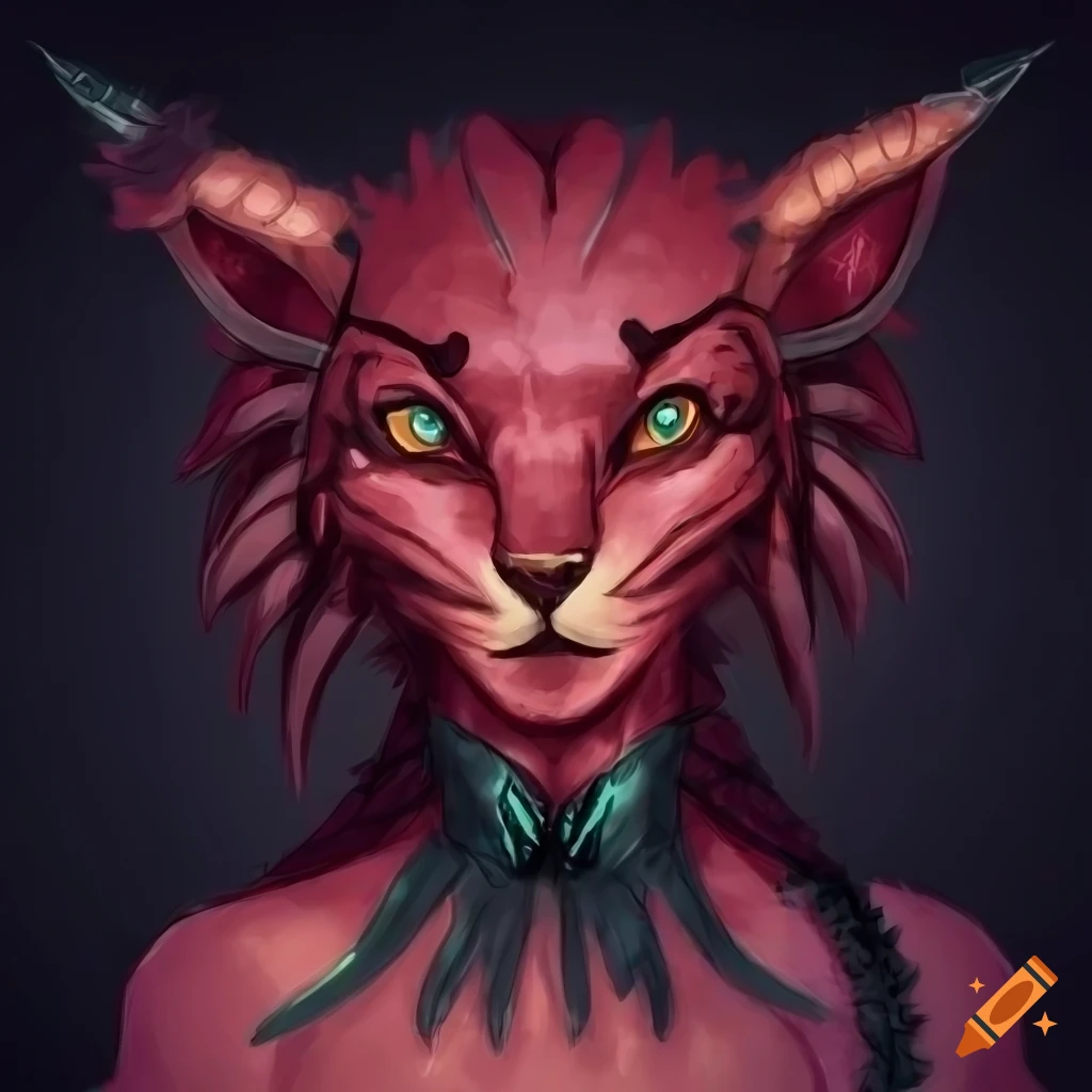 Fantasy art of a pantherine tabaxi/tiefling hybrid dnd character with ...
