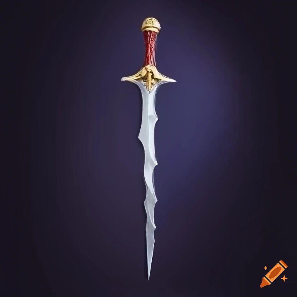 Medieval magic sword on Craiyon