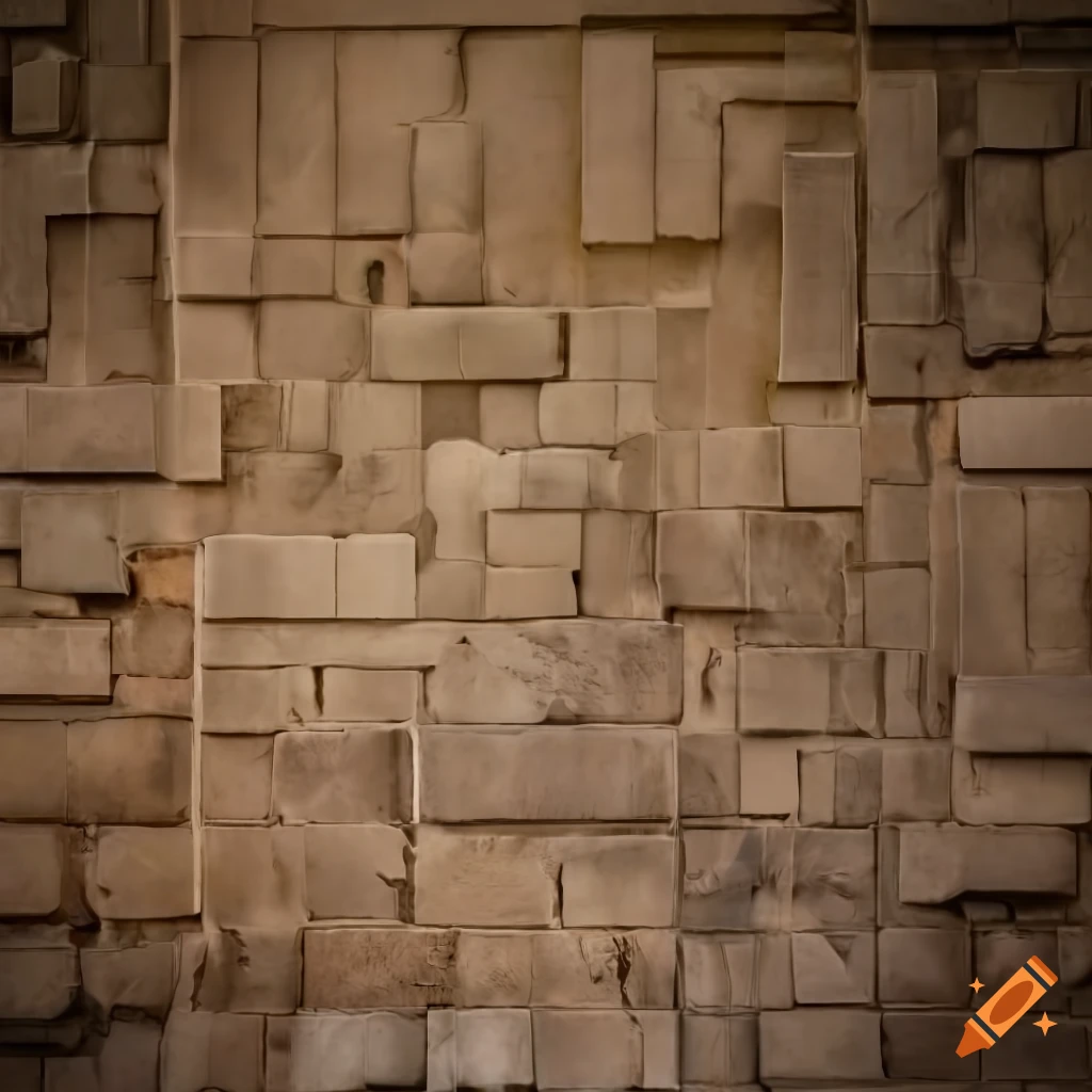 Crypt wall texture on Craiyon