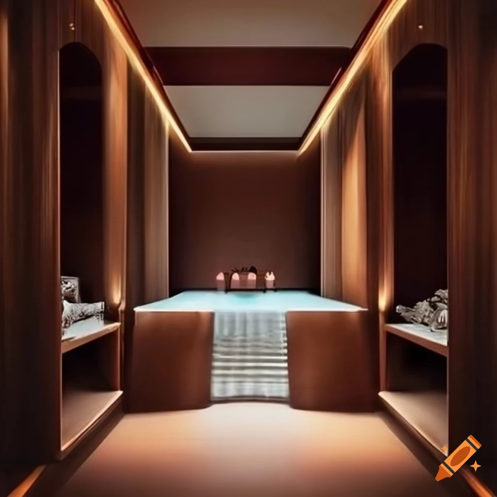 Luxurious 5 star modern spa on Craiyon