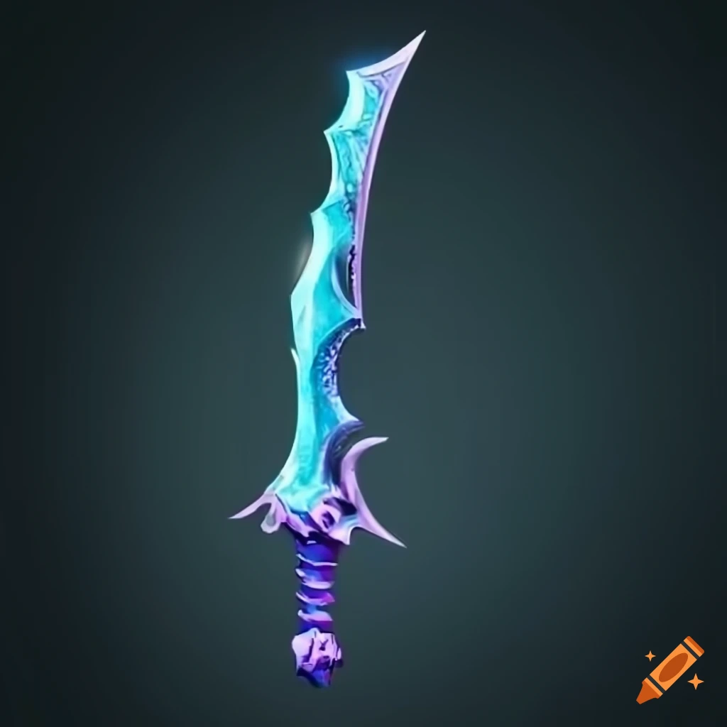 Mythic wave sword on Craiyon