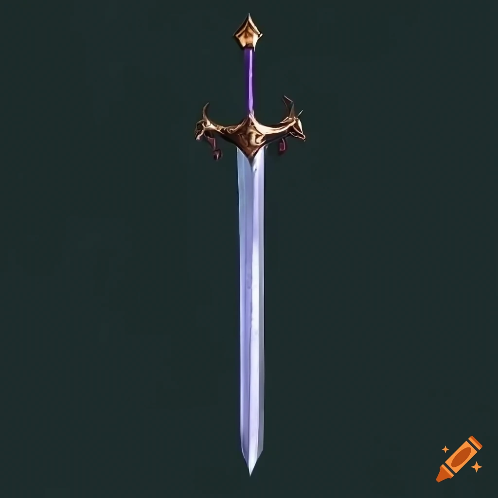 Epic magic longsword on Craiyon