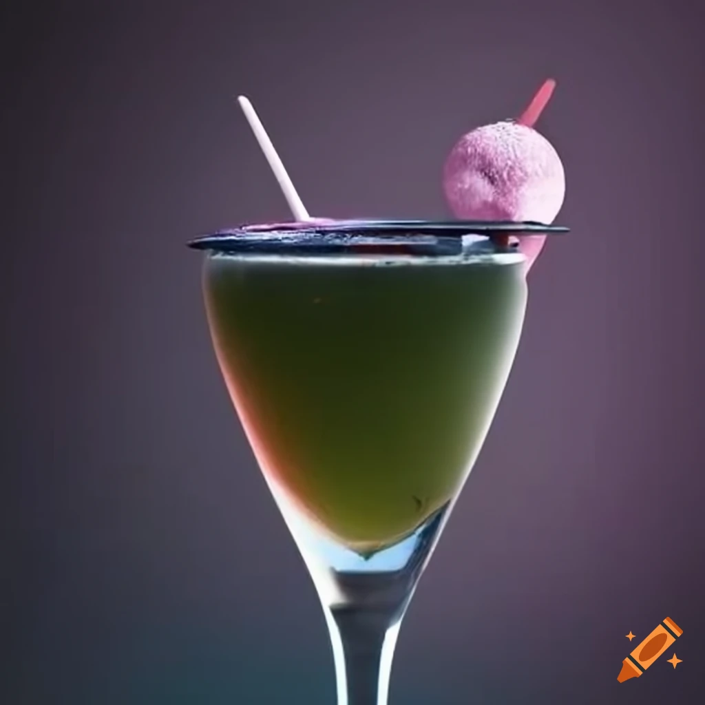 Atomic cocktail drink on Craiyon