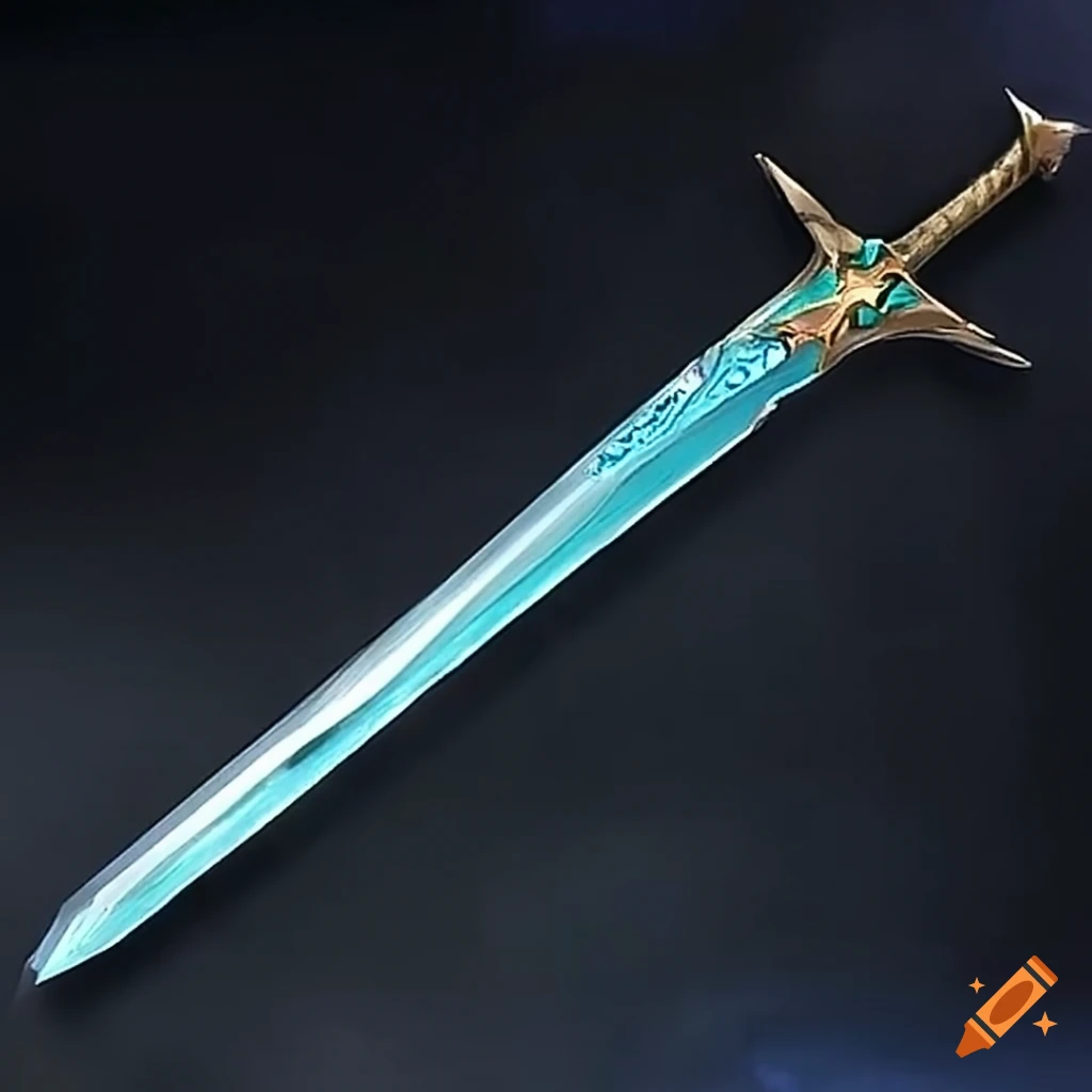 Epic magic longsword on Craiyon