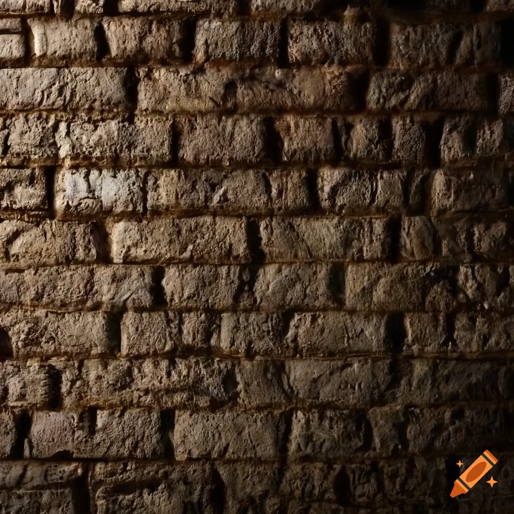 Crypt wall texture on Craiyon