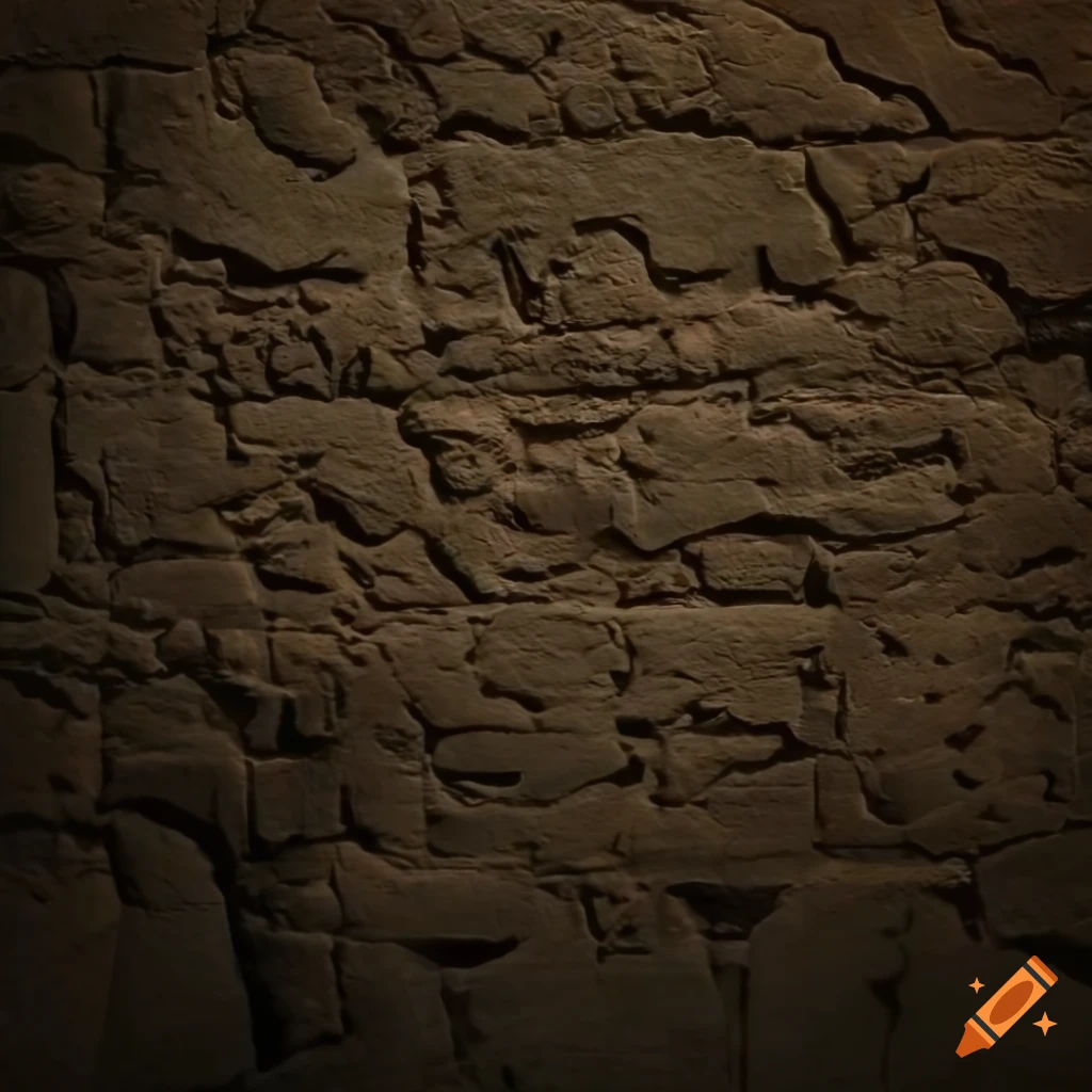Crypt wall texture on Craiyon