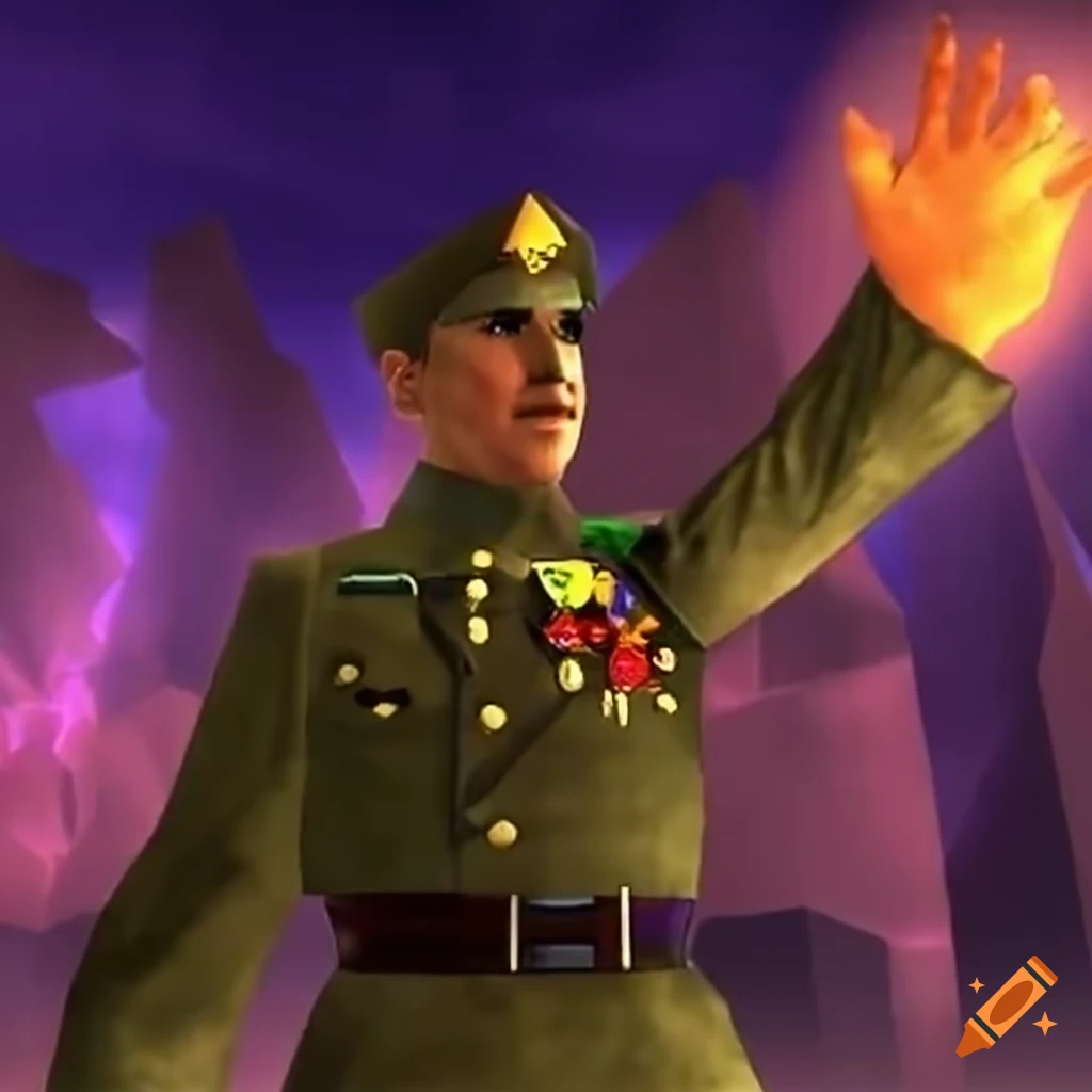 Francisco franco character in super smash bros melee with 2002 graphics ...