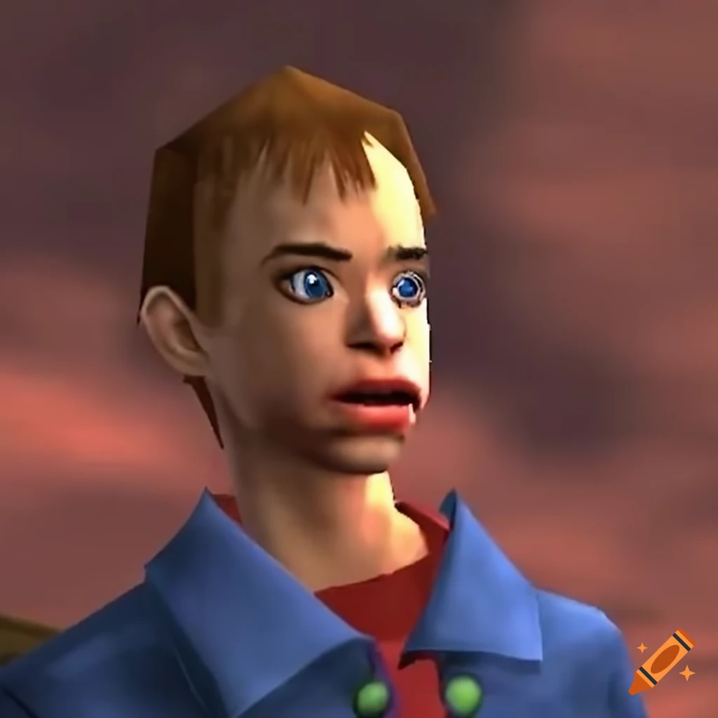 Forrest Gump character in Super Smash Bros Melee with 2002 graphics on ...
