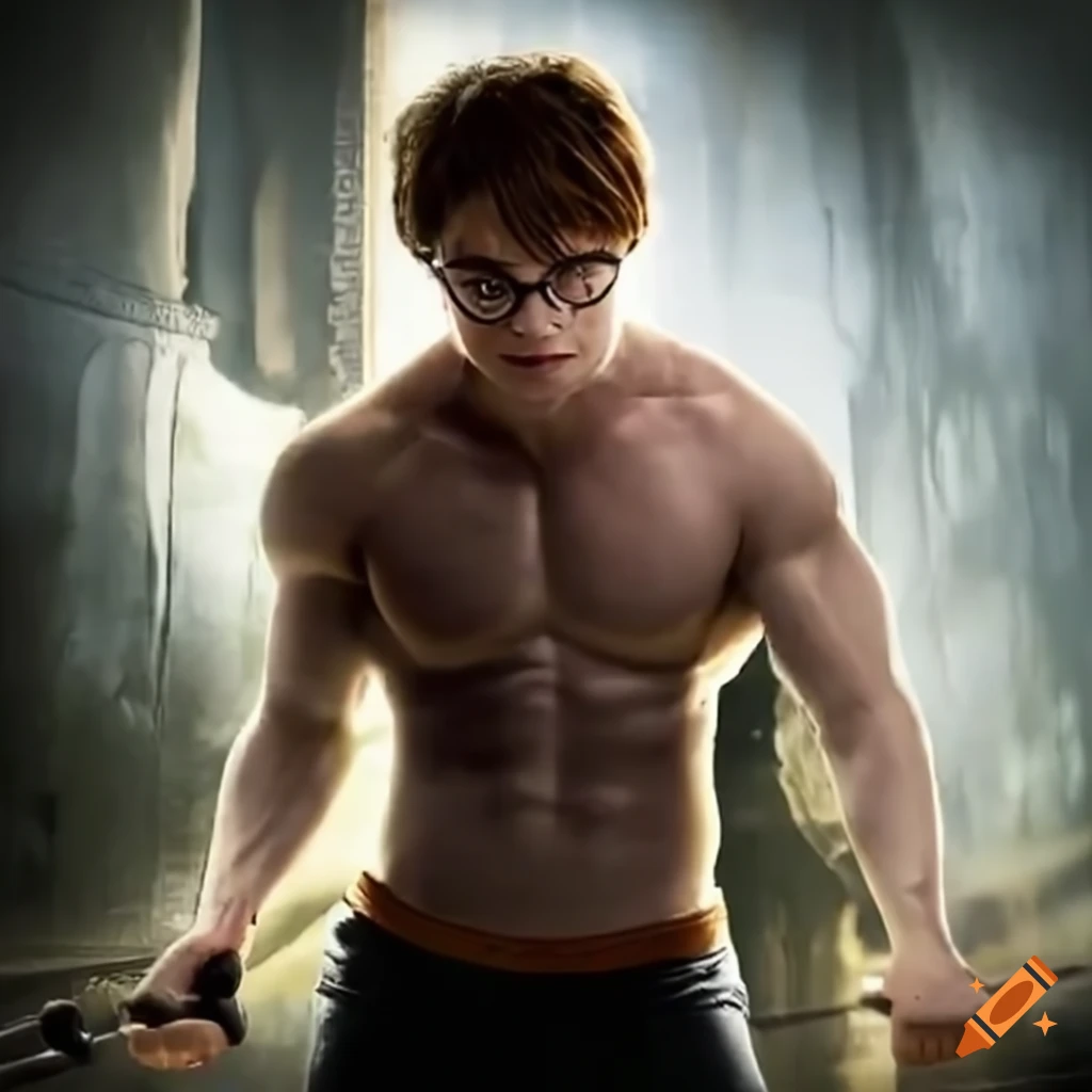 Harry Potter showing strength and determination in workout attire on ...