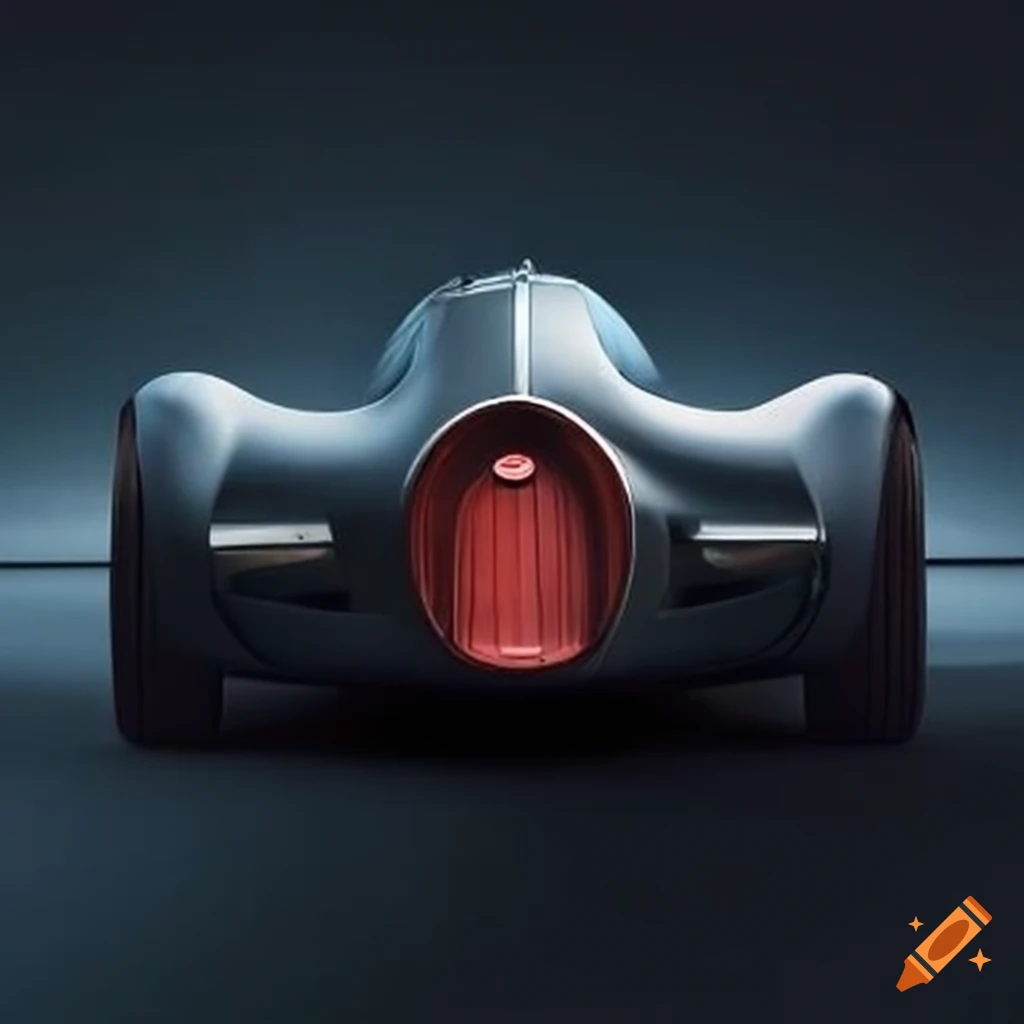 Concept car inspired by 1930's bugatti and 1990's audi designs on Craiyon