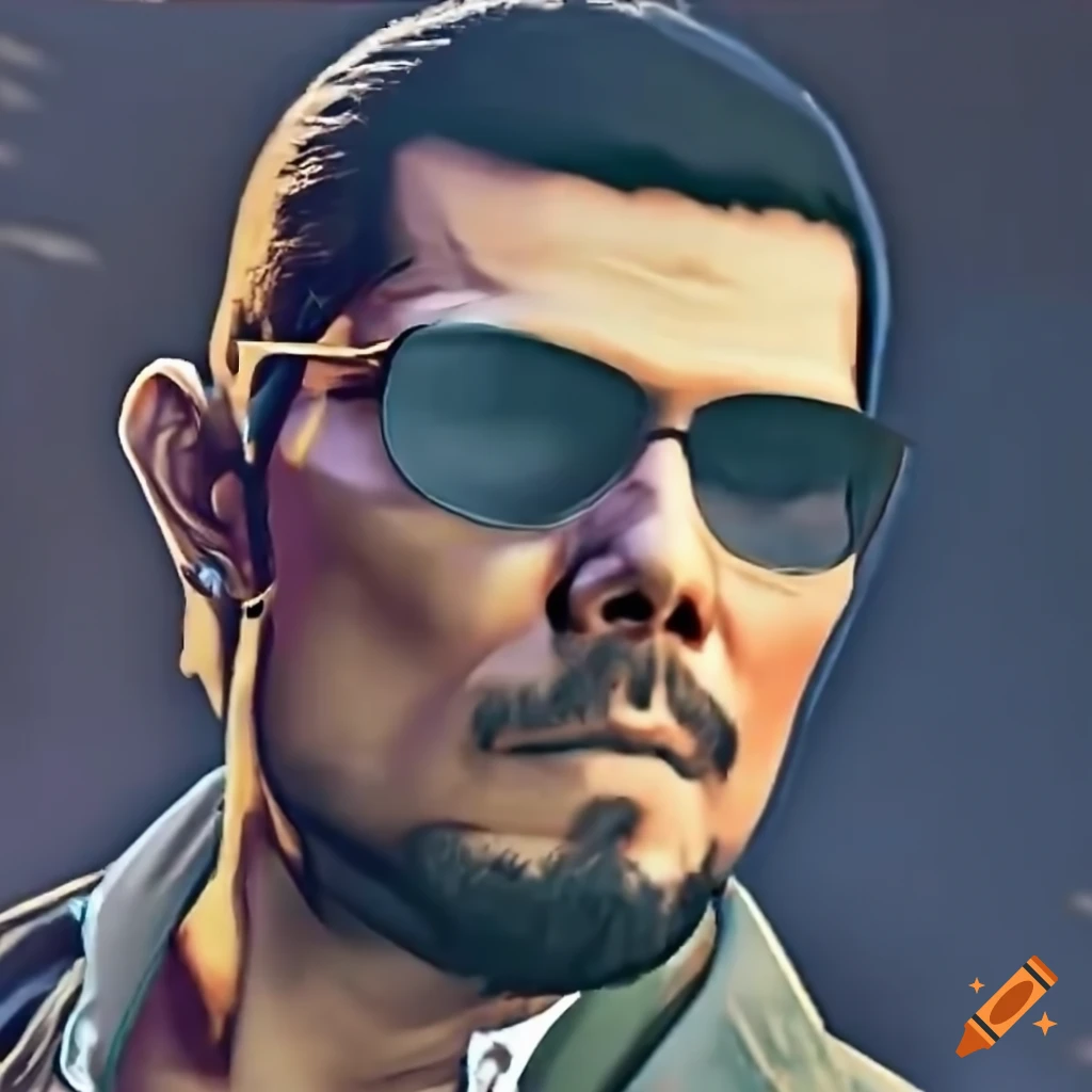 Randeep hooda character in gta 5 on Craiyon