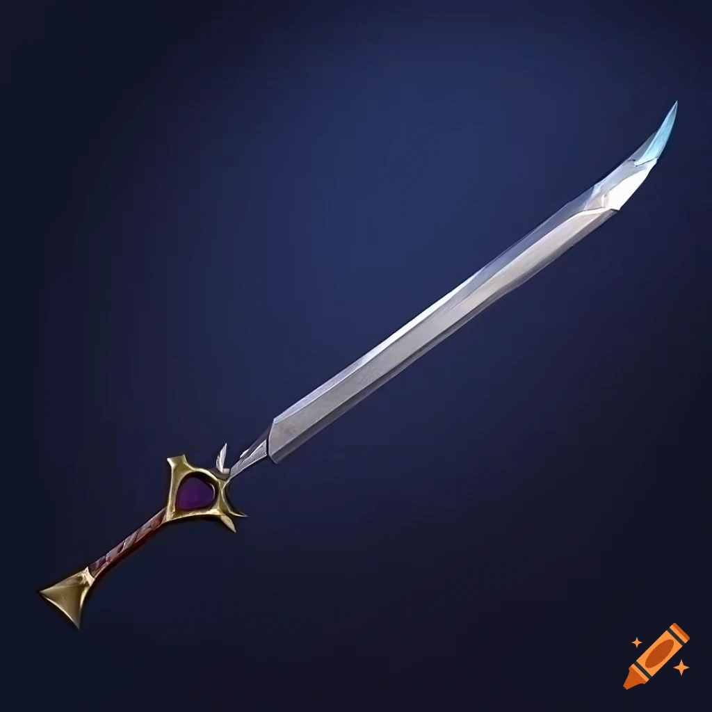 Epic magic longsword on Craiyon