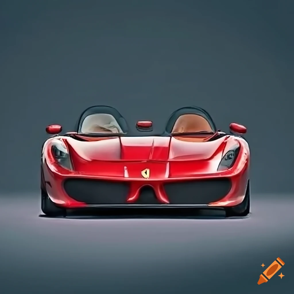 Ferrari monza roadster race car on Craiyon