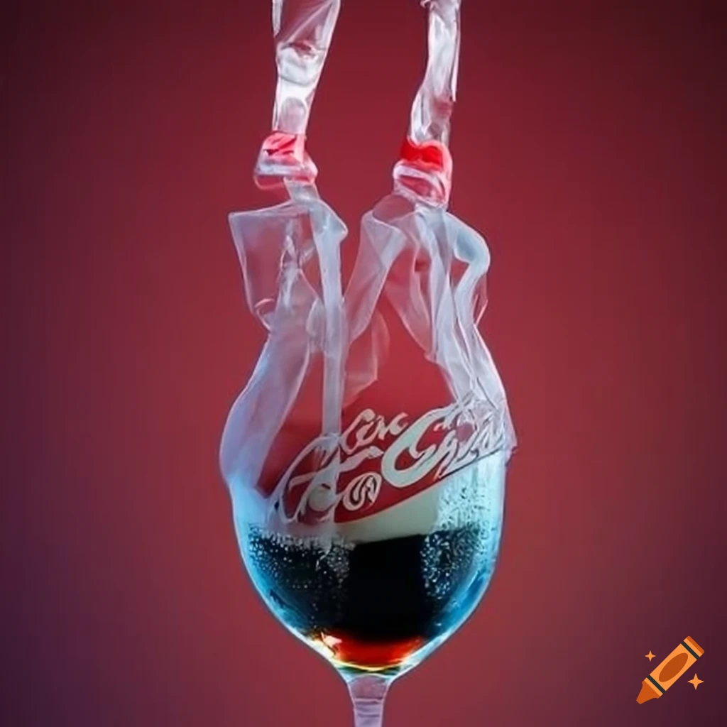 Coca cola in an iv bag on Craiyon
