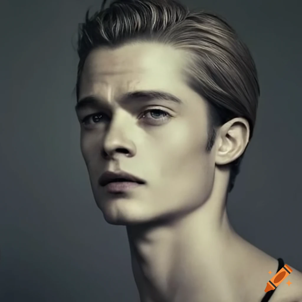 Handsome glorfindel realistic elf portrait inspired by iconic actors on ...