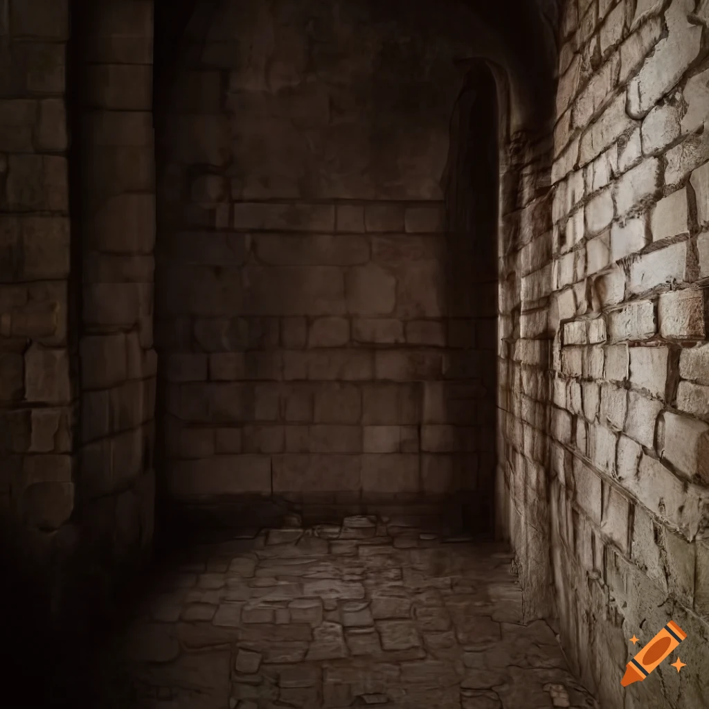 Crypt wall texture on Craiyon