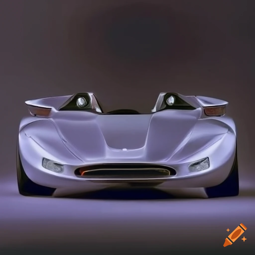 Ford supercar concept from 2000 with unique design features on Craiyon